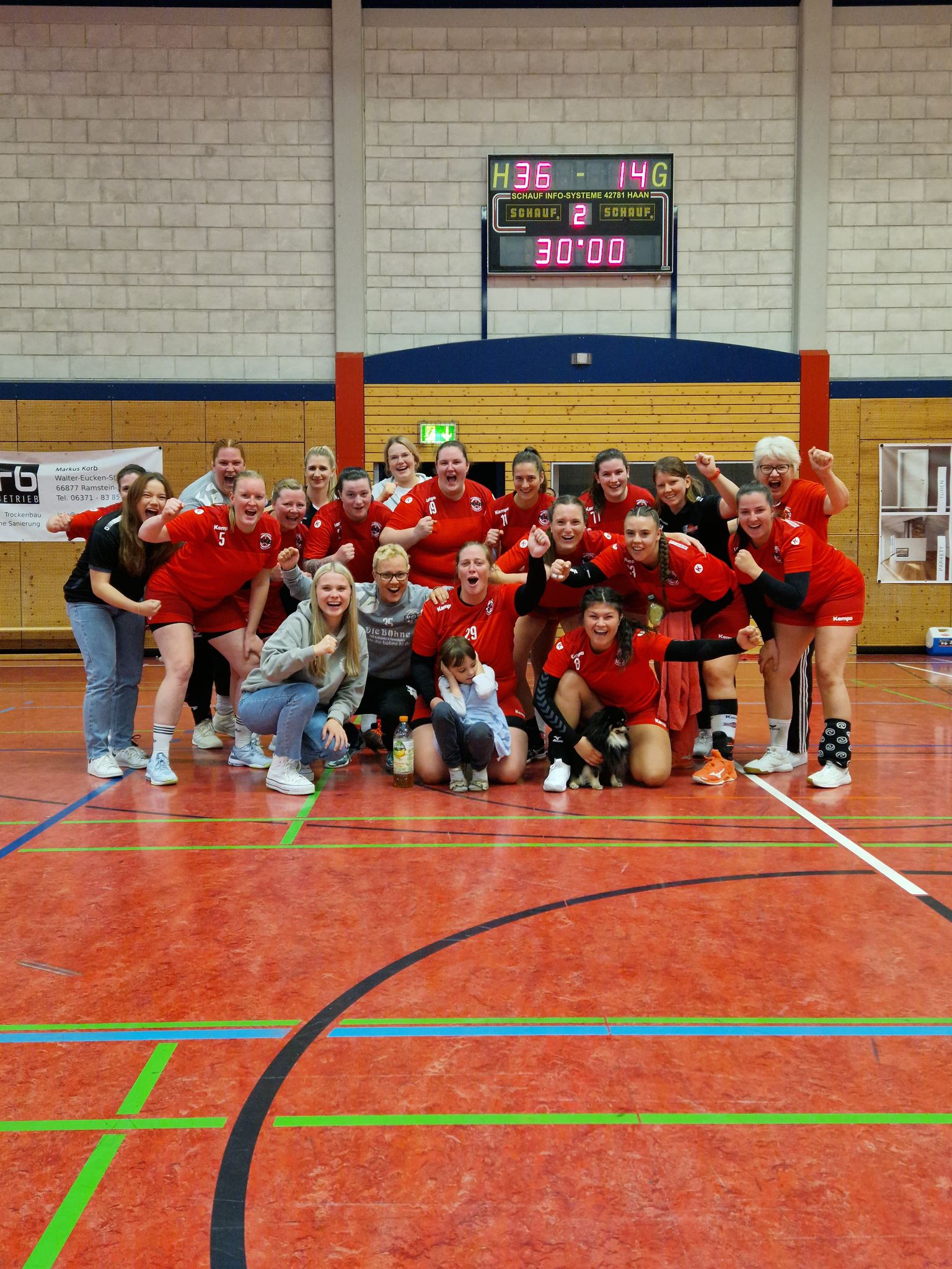 Schützenfest für die FSG Kaiserslautern/Dansenberg 2 - HSG Kaiserslautern